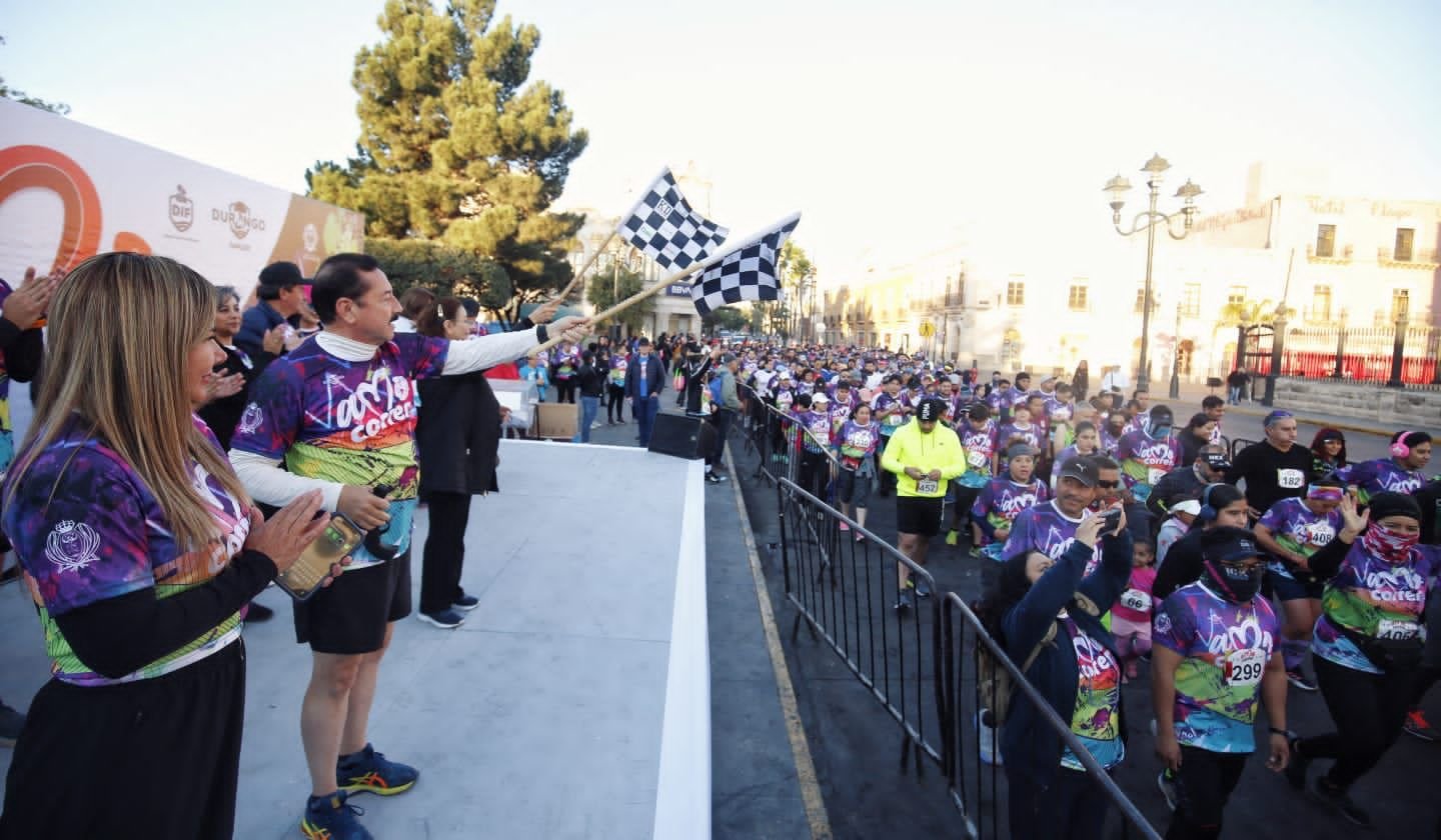 “Amo Correr” supera la meta por una niñez sana – Contexto de Durango