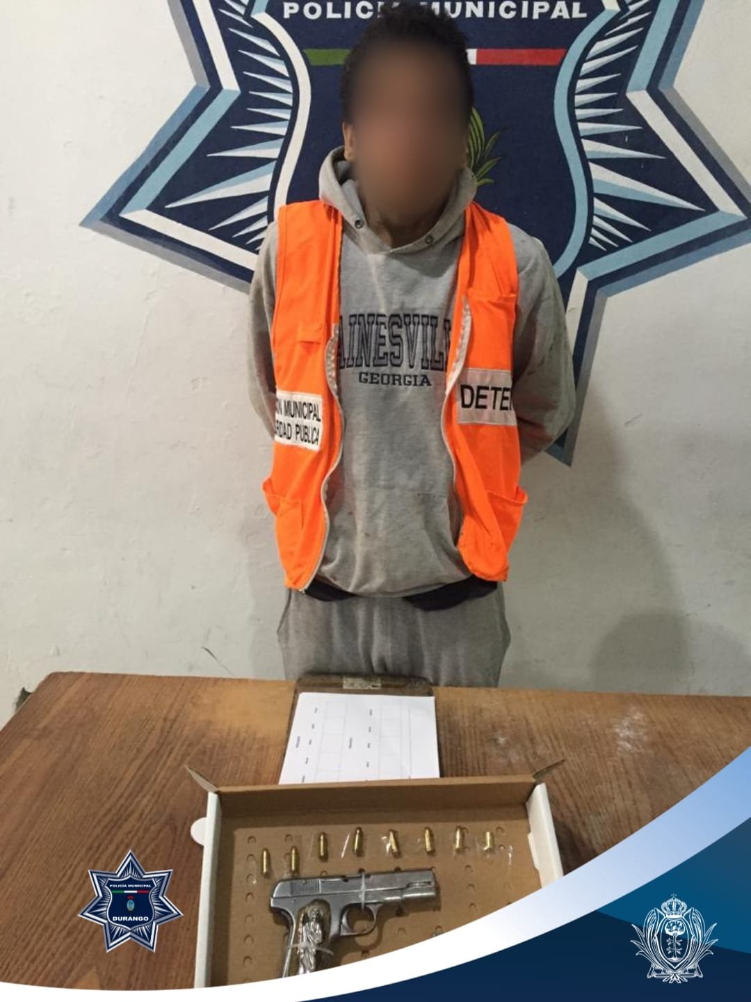 Capturado por lesionar a otra persona – Contexto de Durango