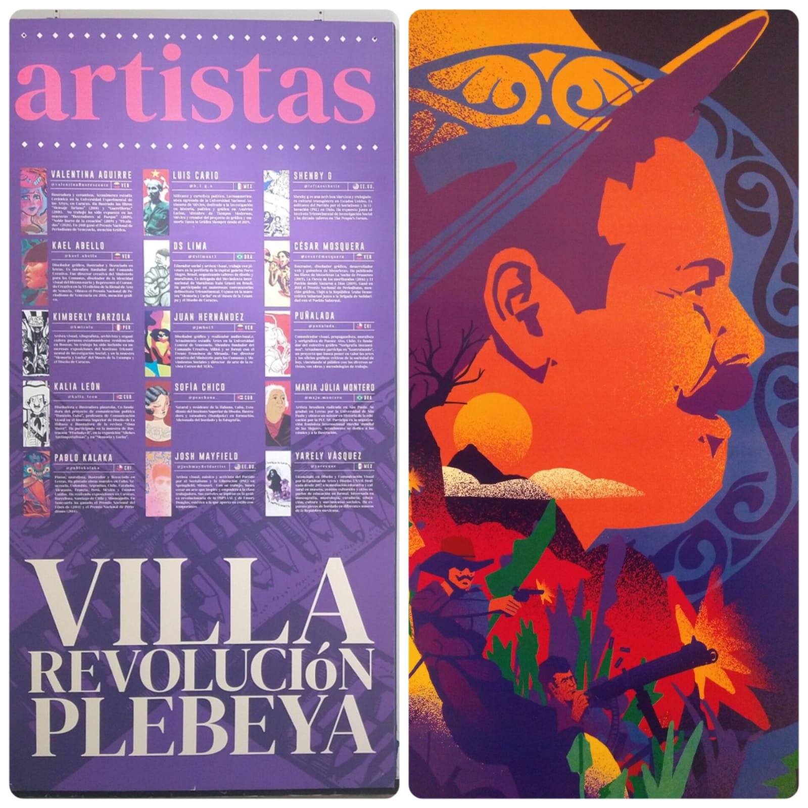 “Villa: revolución plebeya”, la mirada de 16 artistas latinoamericanos ...