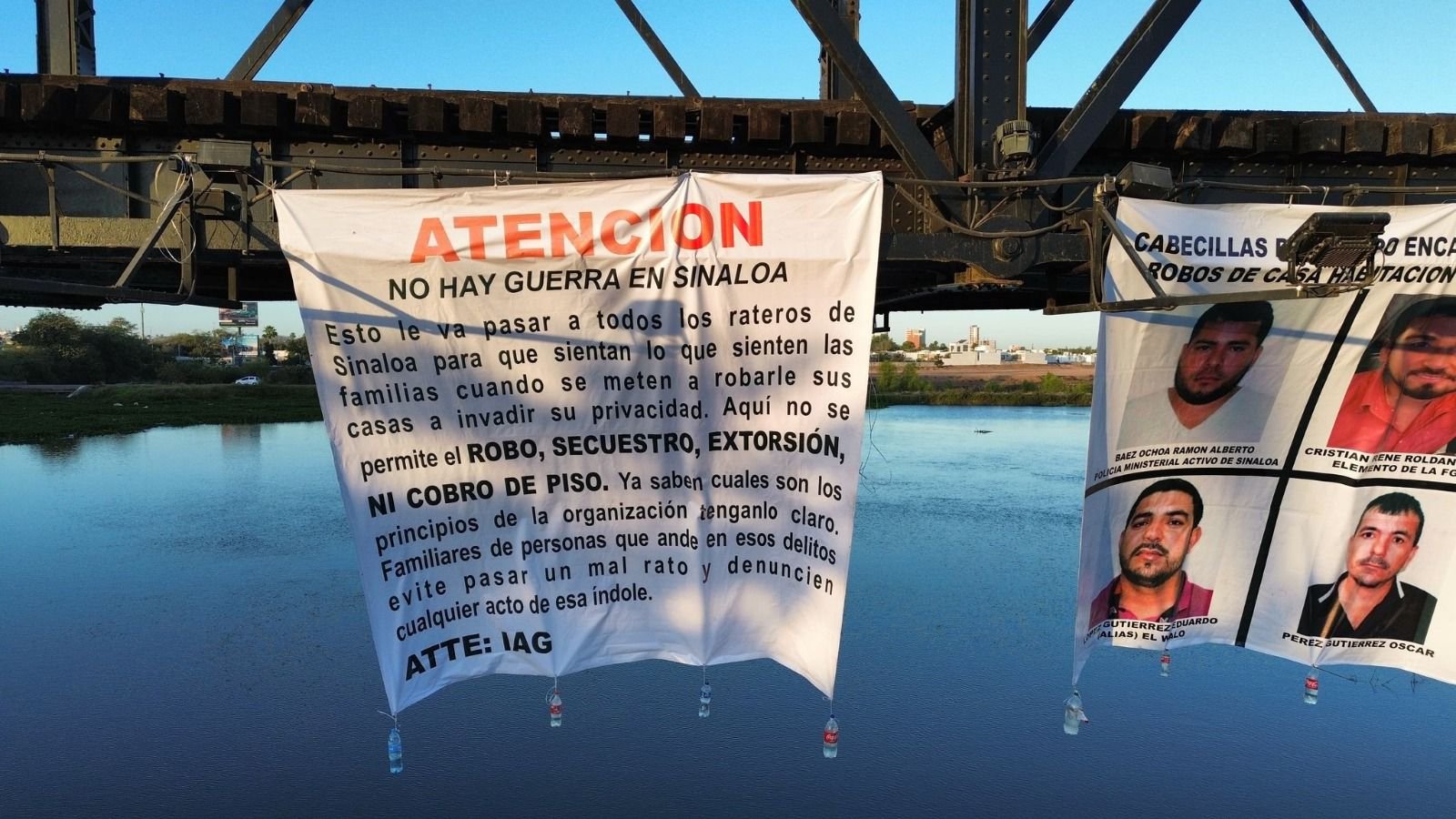 “Narco mantas en Culiacán, Sinaloa” – Contexto de Durango
