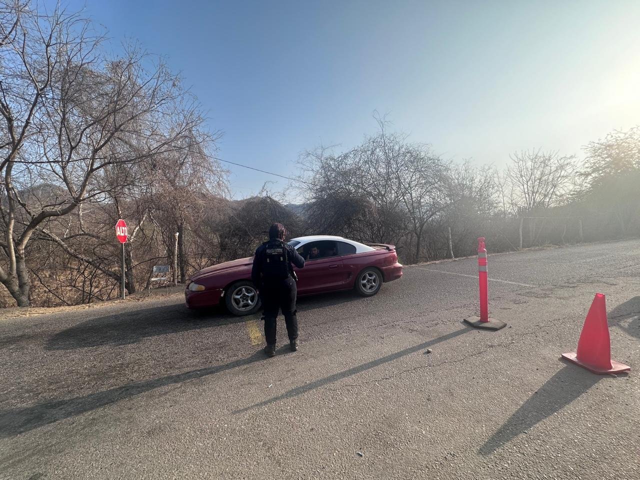 Filtro de prevención en límites de Durango y Sinaloa – Contexto de Durango