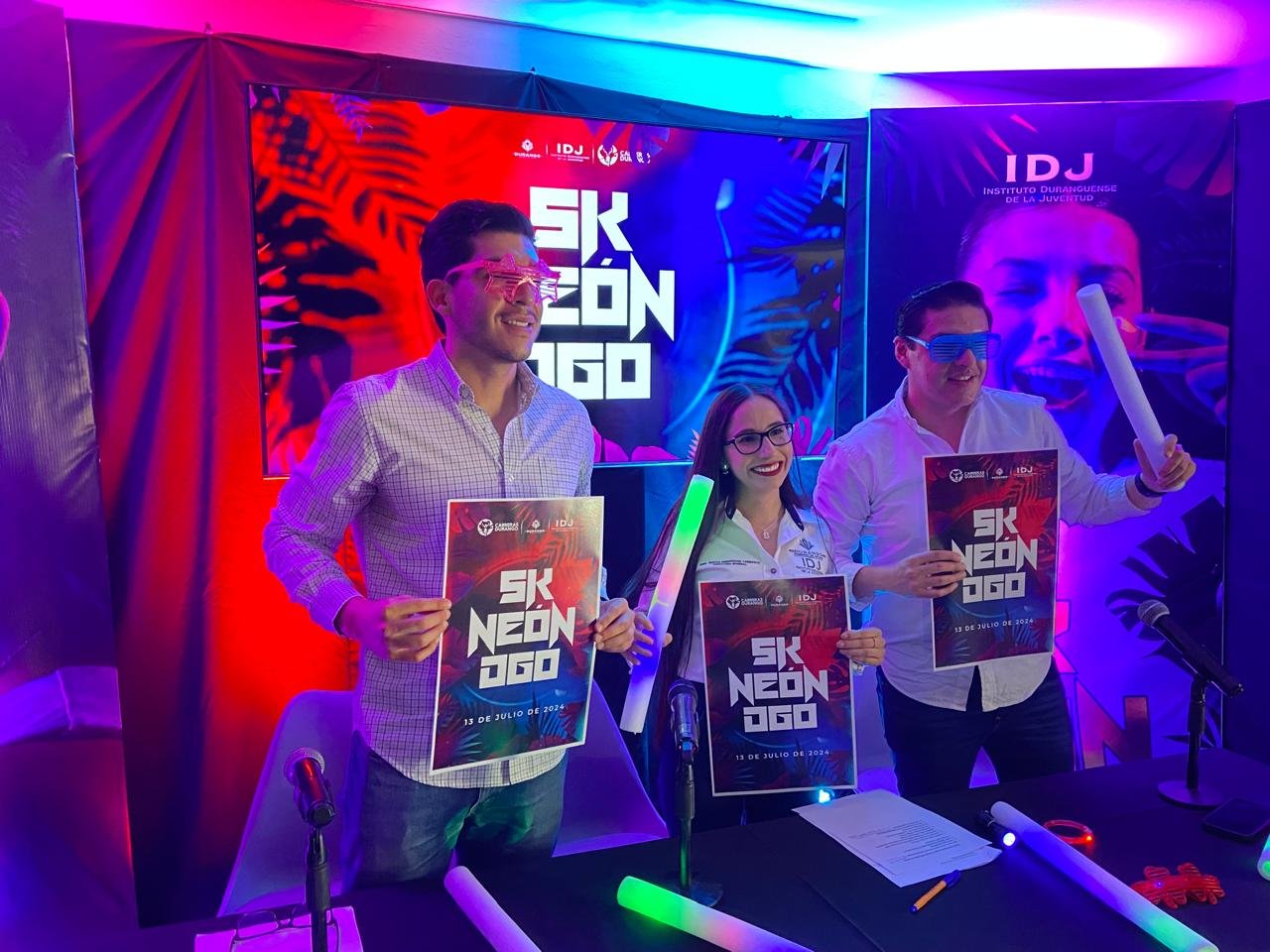 Carrera 5K Neón – Contexto de Durango