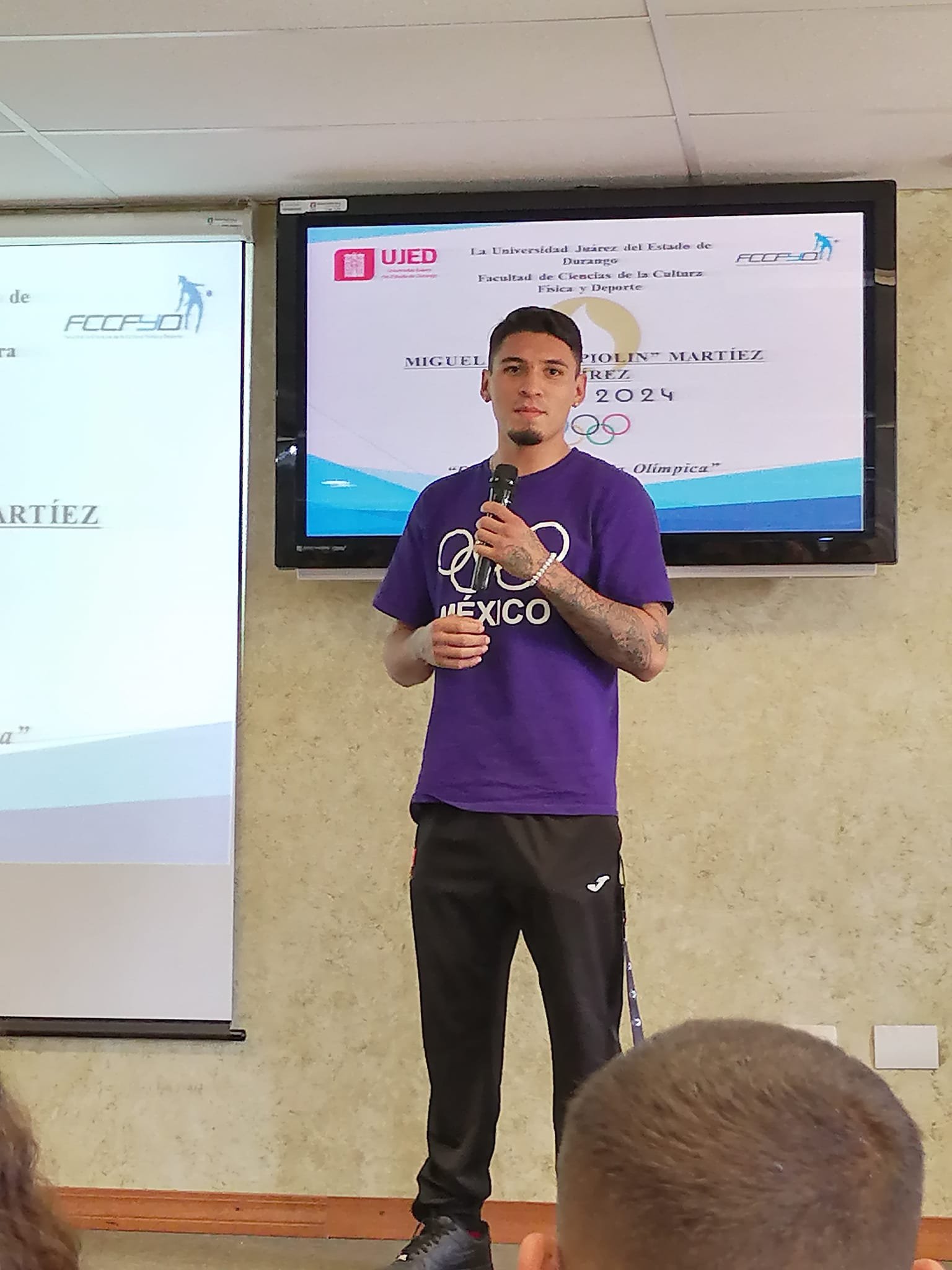 Miguel Ángel “Piolín” Martínez Inspira con su Plática sobre los Juegos ...