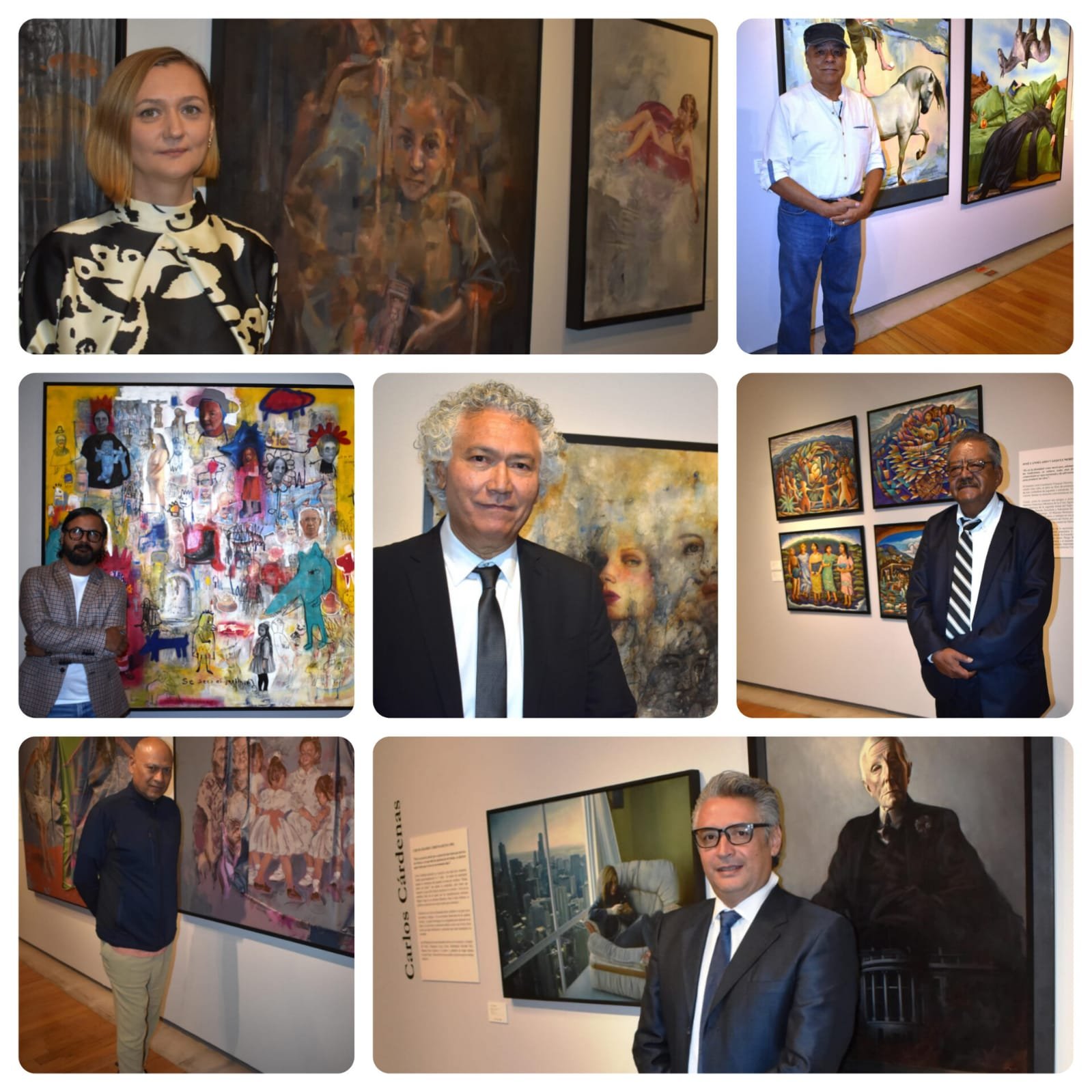 invitan a admirar la exposición “Contertulio: Lenguaje pictórico en ...