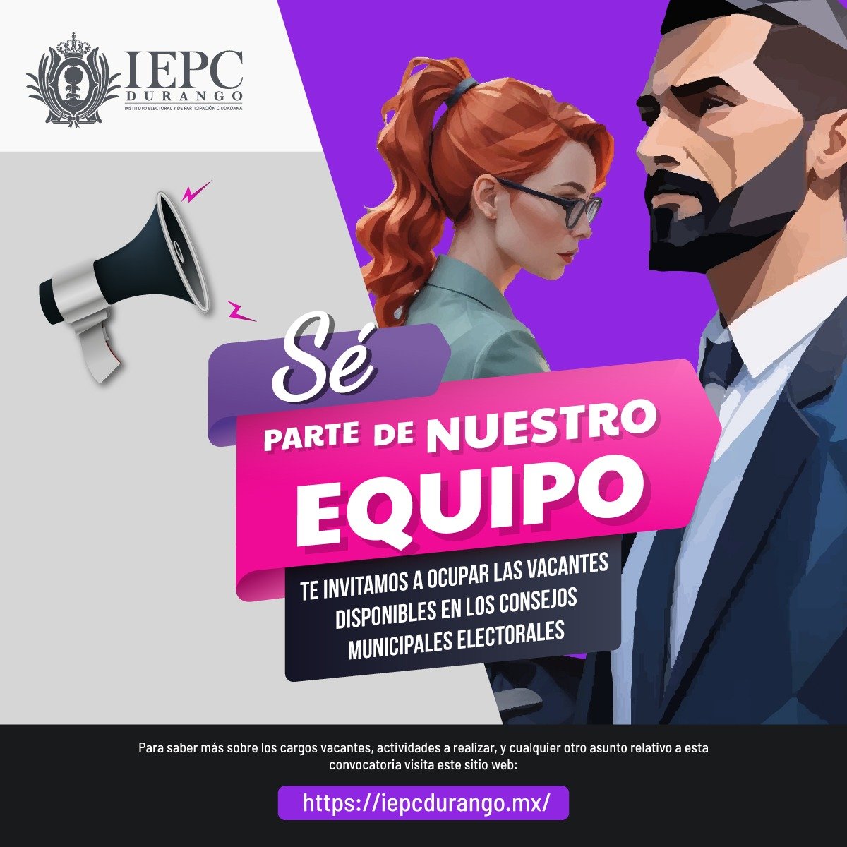 IEPC Durango abre registro para aspirantes a ocupar vacantes en los ...