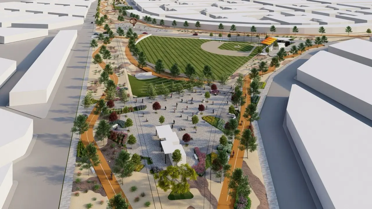 Con esta obra deportiva concluye la primera etapa del Parque Lineal ...